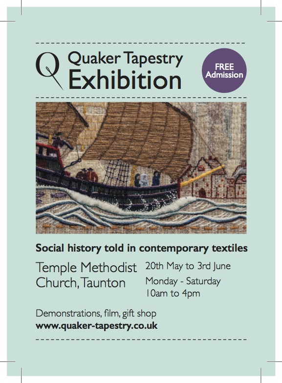 Quaker Tapestry coming back to Somerset May/June – Bath Quakers