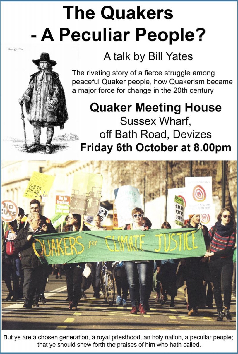 Quaker Week 30 Sept-8 Oct: local events in Bradford and Devizes – Bath ...